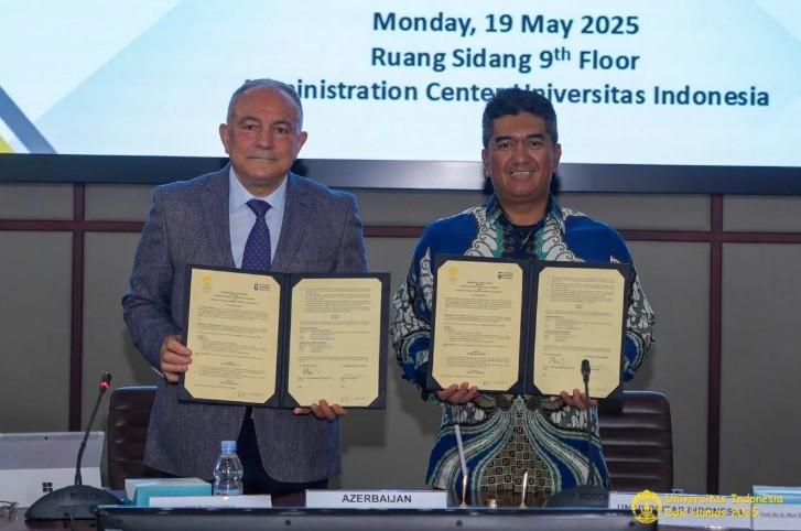 UI dan Azerbaijan Technical University Sepakat Jalin Kerja Sama Internasional di Bidang ...
